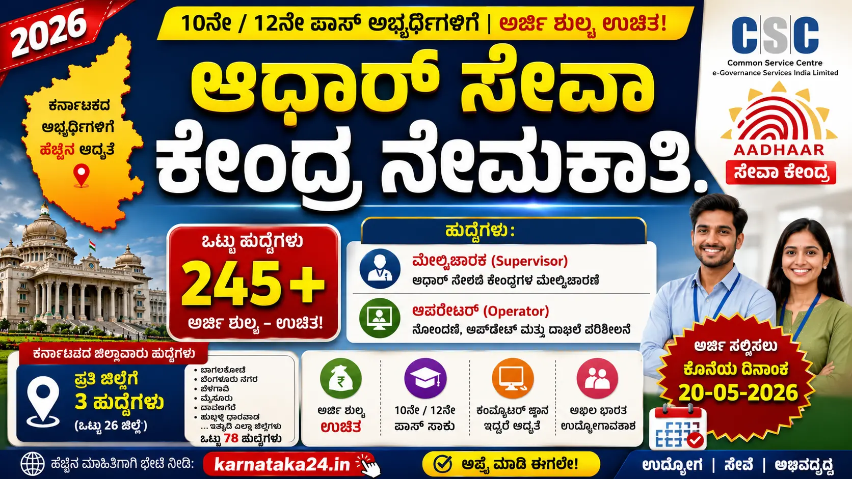 Karnataka prize money 2026: SSLC ಗೆ ₹15,000 | PUC ಗೆ ₹20,000 | Degree ...